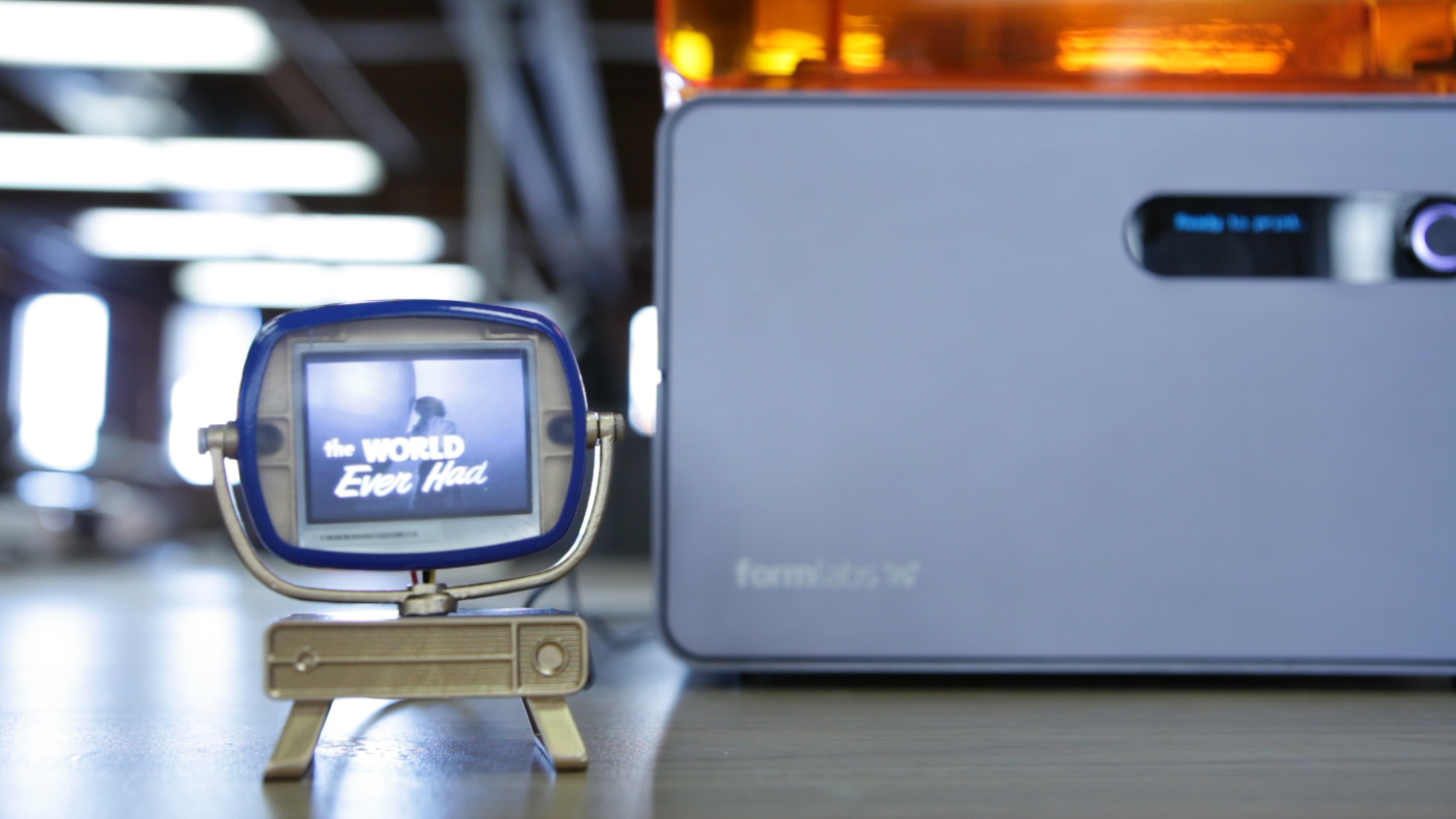 A Tiny Television with the Form 1+ | Formlabs