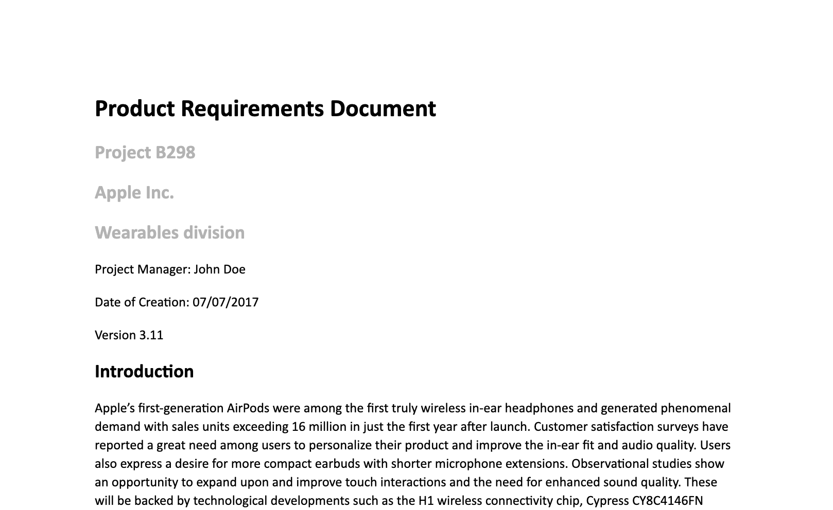 How To Write A Product Requirements Document PRD With Free Template 