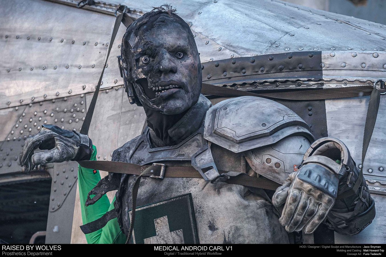 Behind the Scenes: “Raised by Wolves” 3D Printed Props and Prosthetics